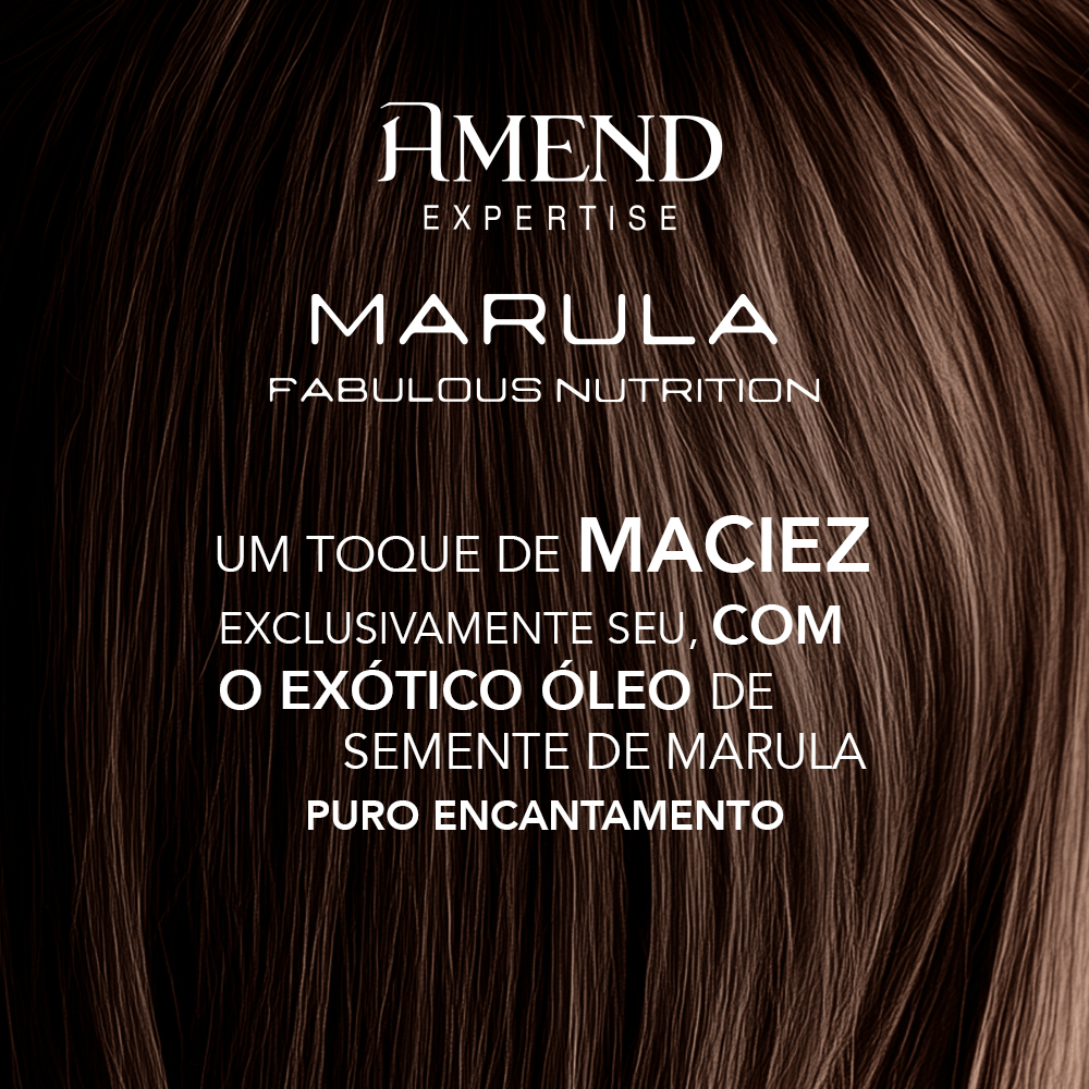 Máscara Nutritiva Amend Expertise Marula Fabulous Nutrition 300g image ...