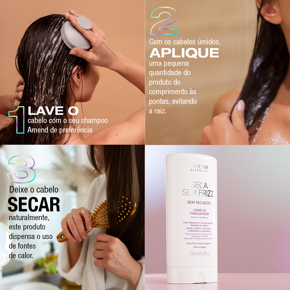 Amend Essencial Seca Sem Frizz image number 5
