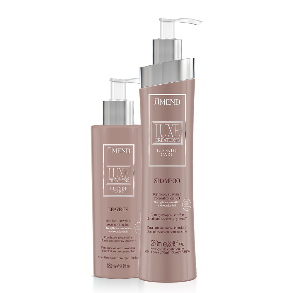 Kit Amend Luxe Creations Blonde Care XIII | 2 produtos