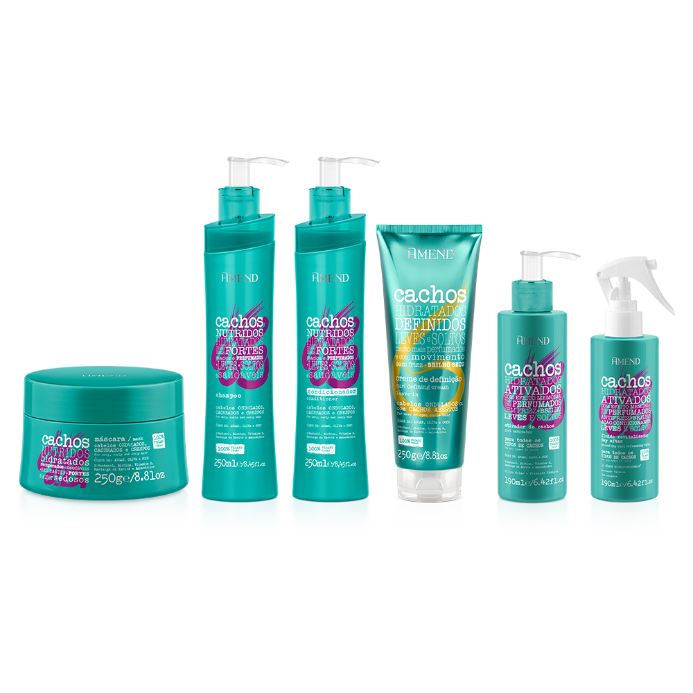 Kit Amend Cachos Abertos | 6 produtos