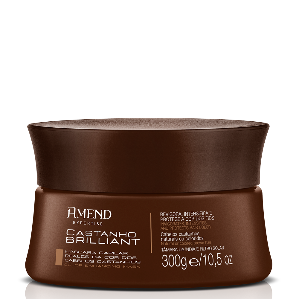 Máscara Amend Expertise Realce da Cor Castanho Brilliant 300g image ...