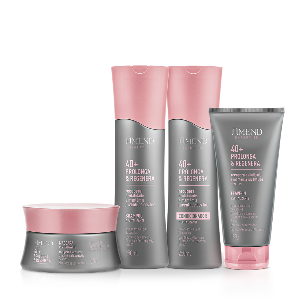 Kit Shampoo + Condicionador + Máscara + Leave-in | Expertise Prolonga ...