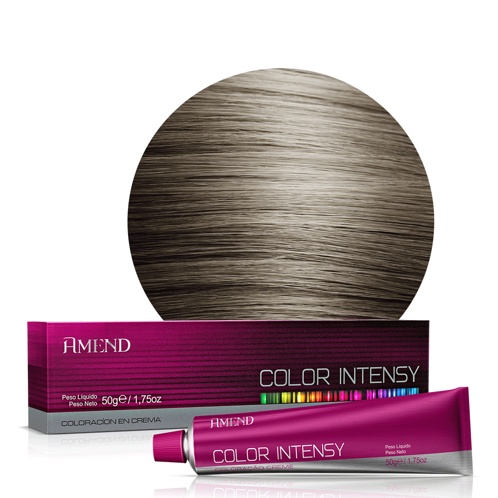 Coloração Amend Color Intensy 7.1 Louro Médio Acinzentado 50g