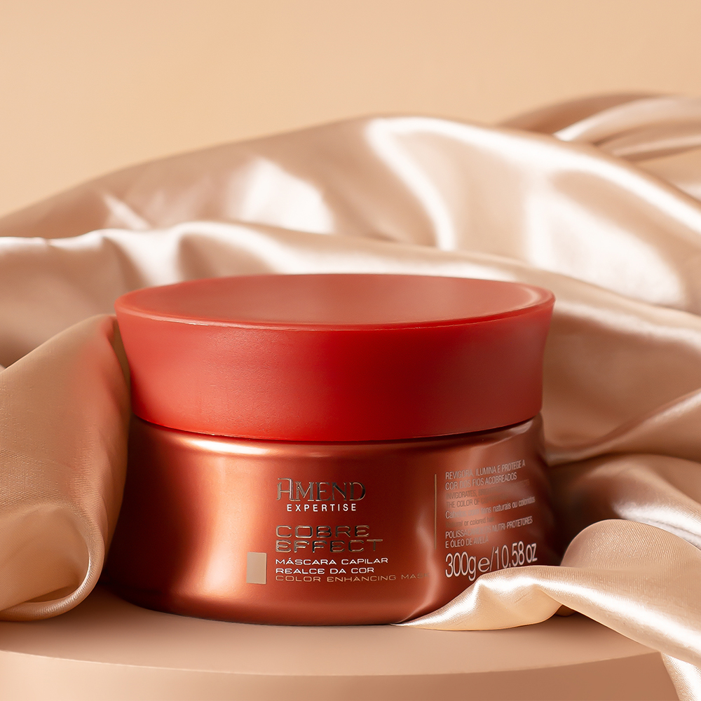 Máscara Amend Expertise Realce da Cor Cobre Effect 300g