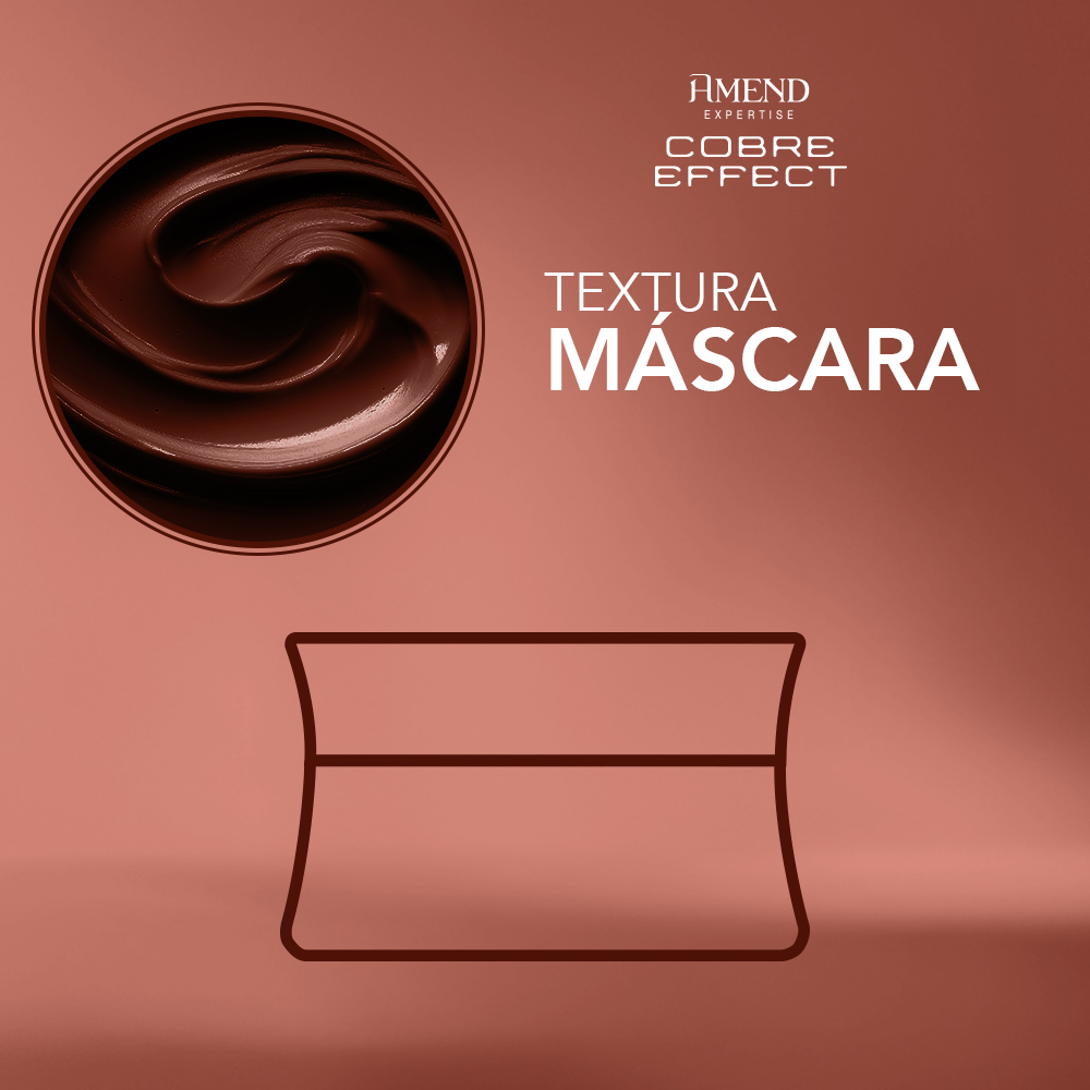 Máscara Amend Expertise Realce da Cor Cobre Effect 300g image number 2