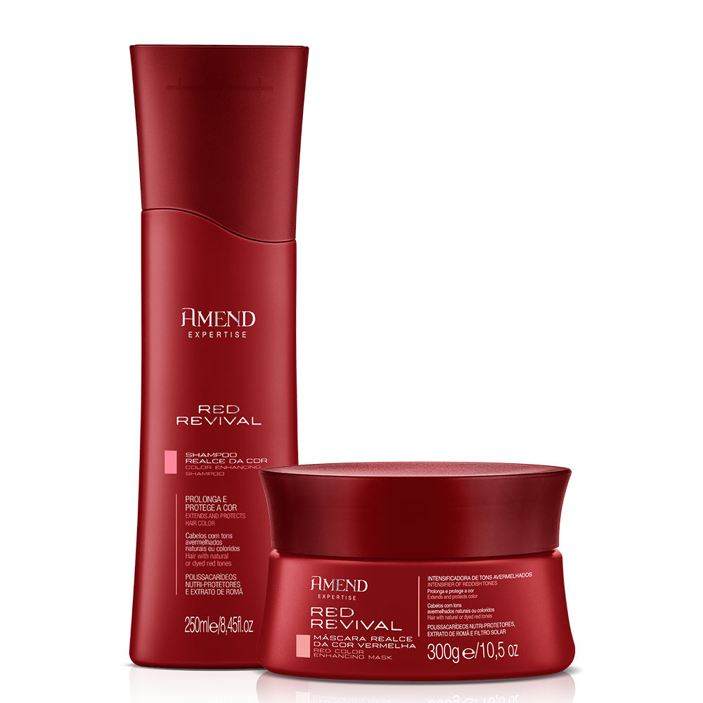 Kit Amend Expertise Red Revival | 2 produtos