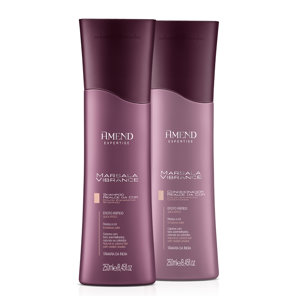 Kit Amend Expertise Marsala Vibrance | 2 produtos
