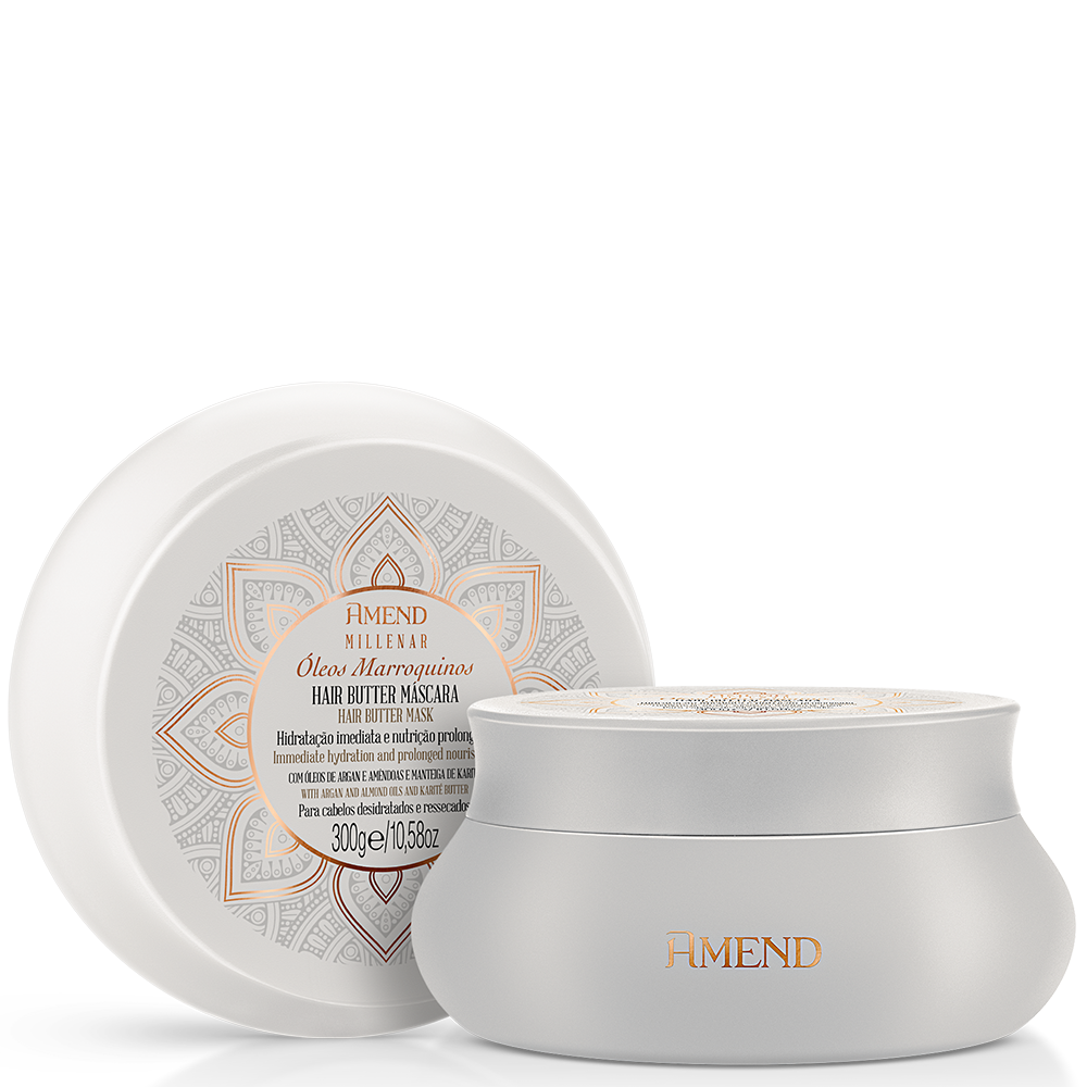 Hair Butter Máscara Amend Millenar Óleos Marroquinos 300g image number 2