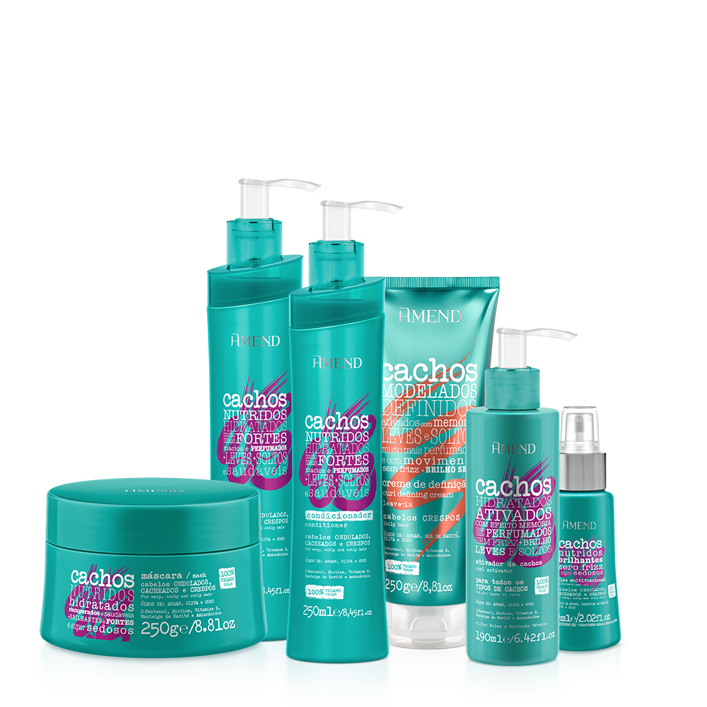 Kit Amend Cachos Crespos | 6 produtos