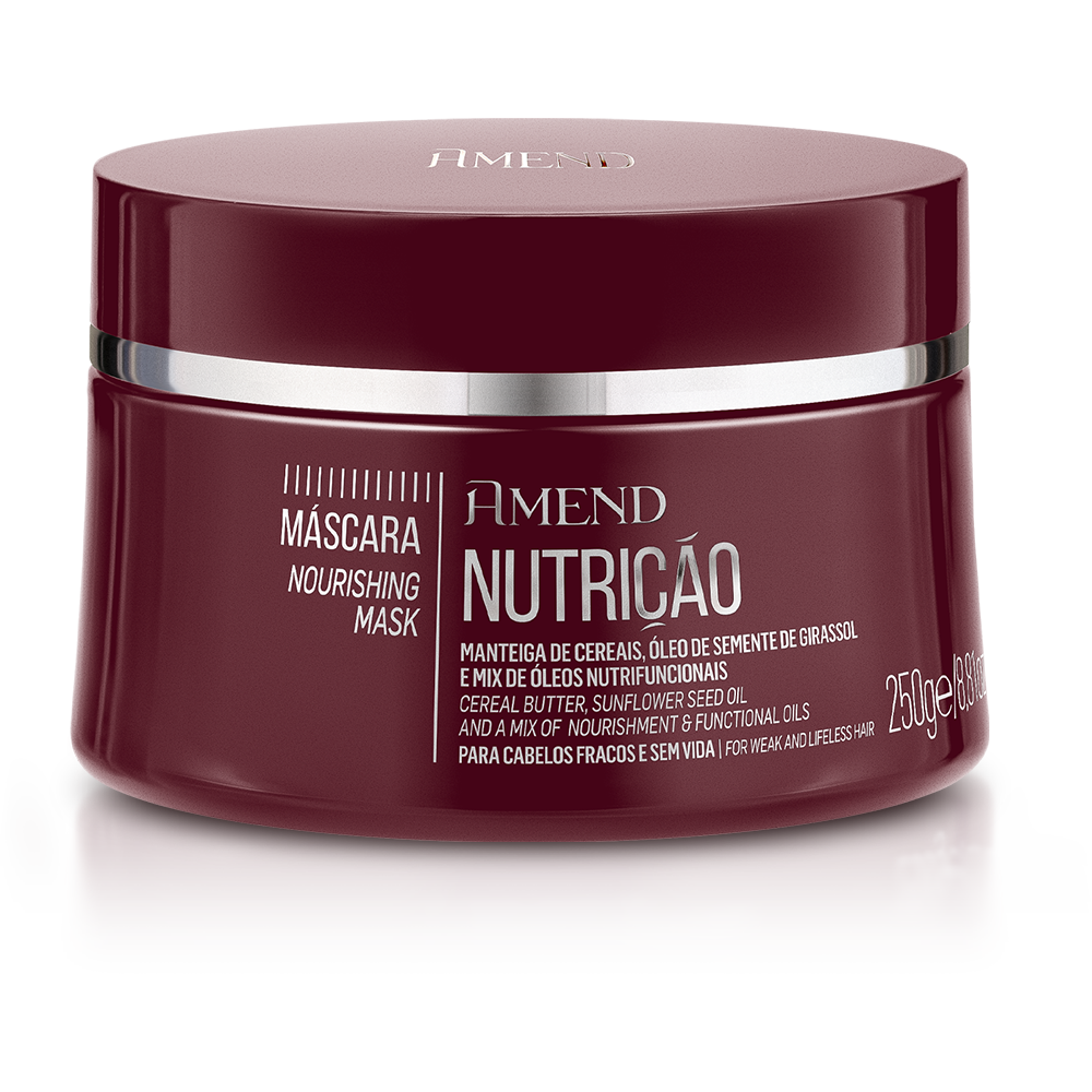 Máscara Nutrição Amend Essenciais 250g image number 1